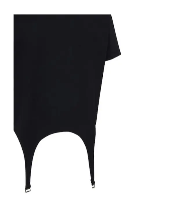 DION LEE Garter Decorative Design T-shirt