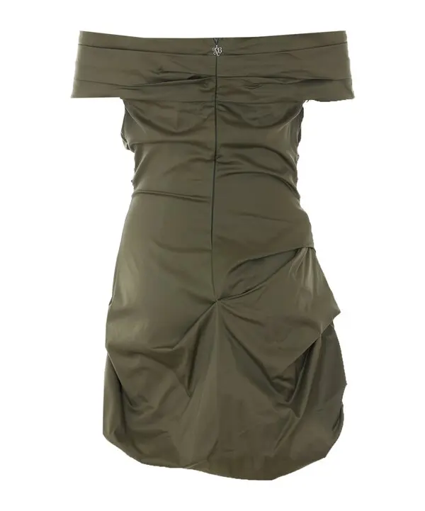 ANIYE BY Draped Off-shoulder Mini Dress