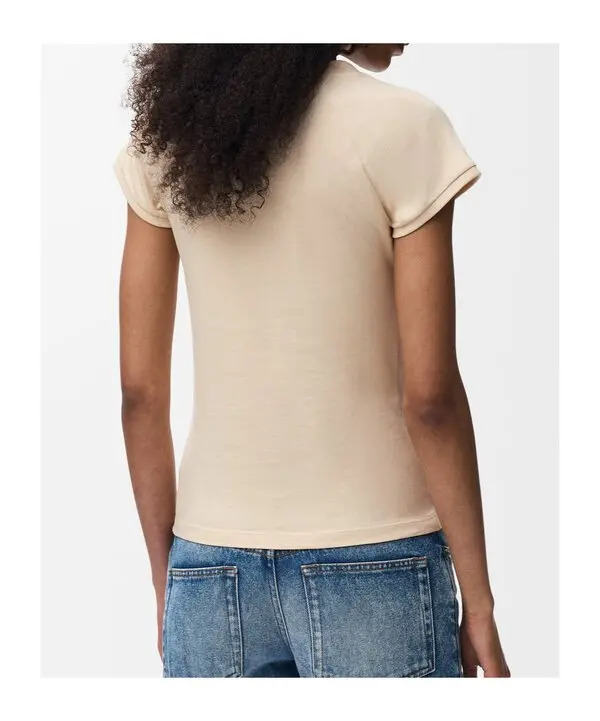 Loewe Anagram Embroidered Fitted T-shirt