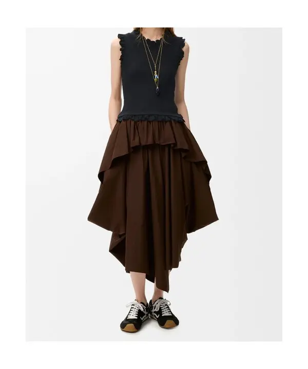 Loewe Ruffle Trimmed Tank Top