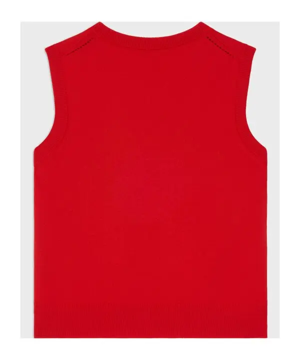 Celine Fine Wool Sleeveless Top