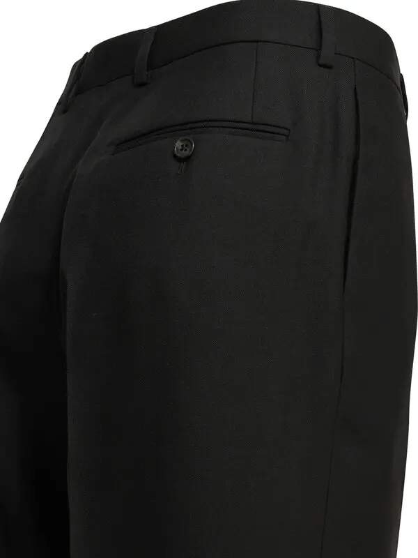 Celine Ethan Trousers In Wool Gabardine