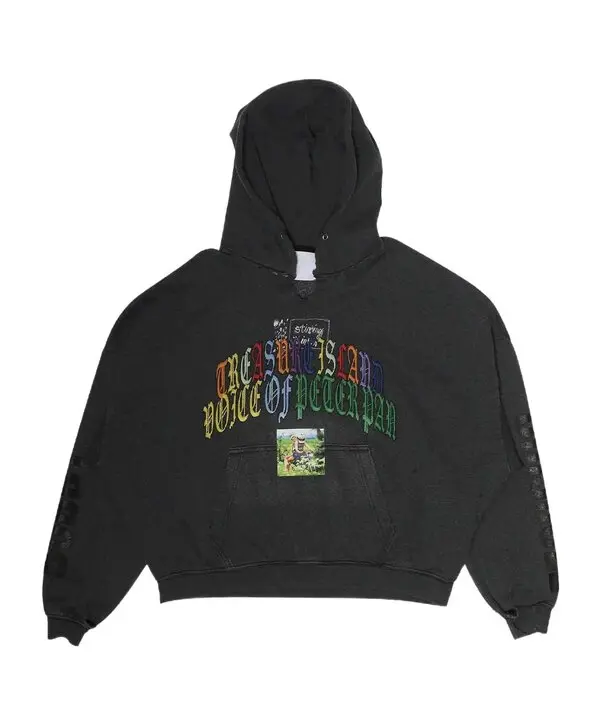 PALY HOLLYWOOD Bobby Driscoll Hoodie - Black