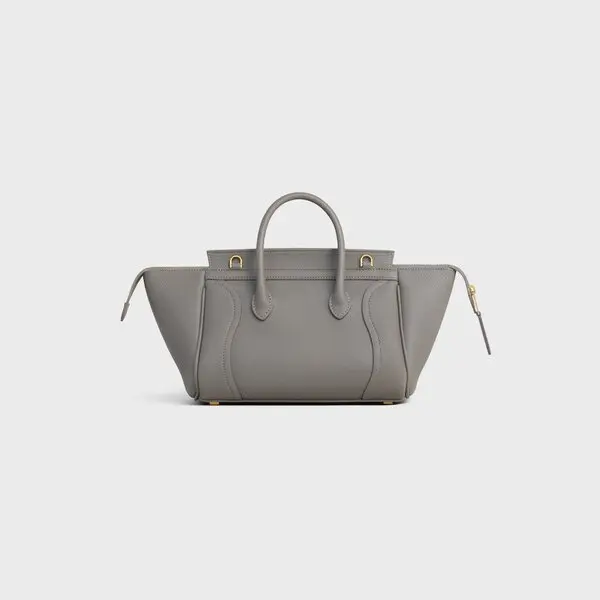 Celine Little Luggage In Grained Calfskin