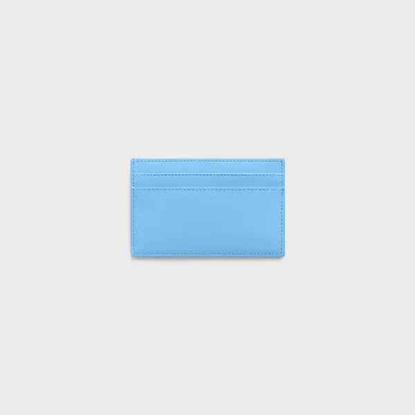 Celine Card Holder In Smooth Lambskin
