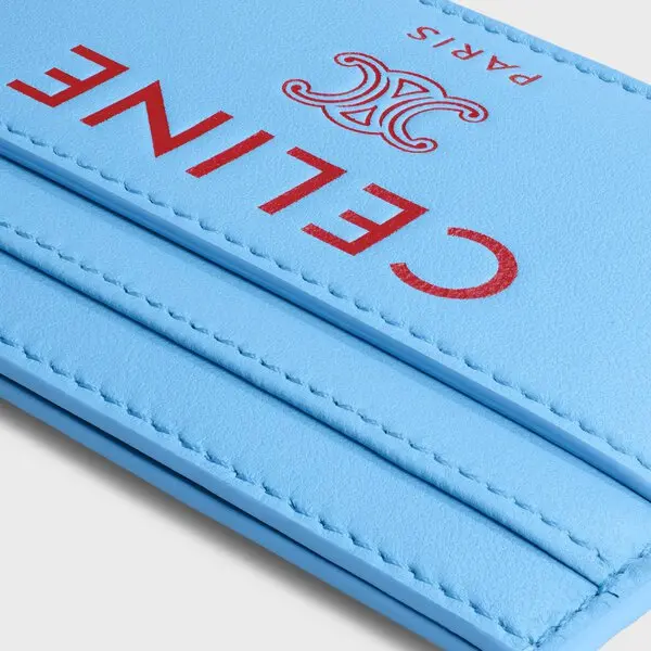 Celine Card Holder In Smooth Lambskin