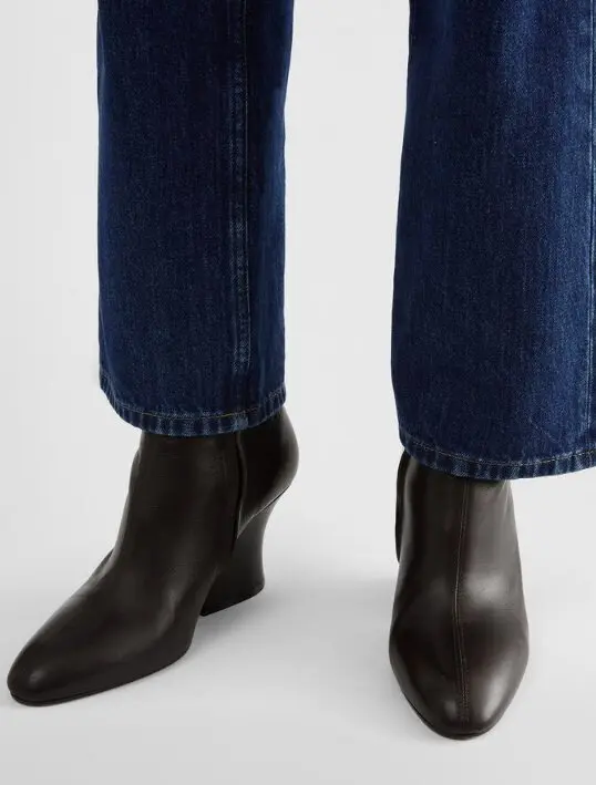 JIL SANDER Lune Ankle Boots