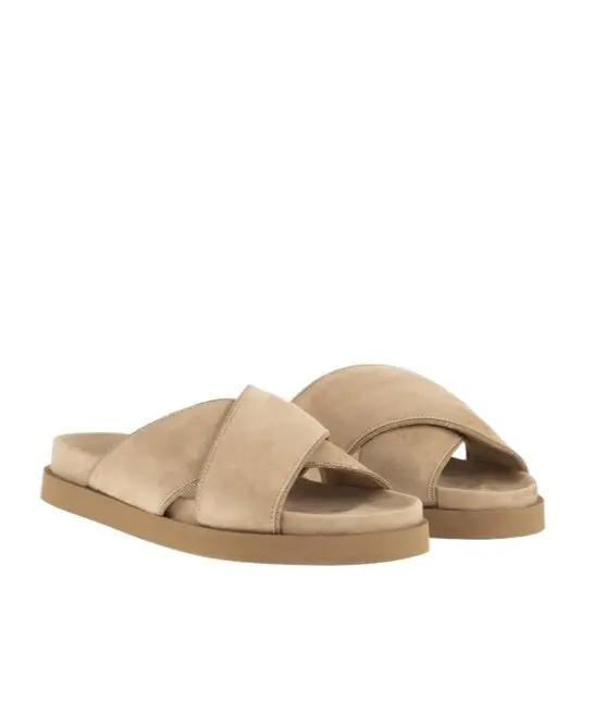 Fabiana Filippi Cross-strap Flat Sandals