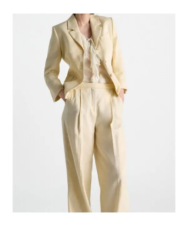 Dorothee Schumacher Notched Lapel Casual Sophistication Jacket