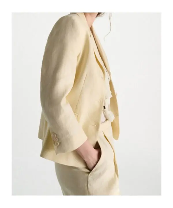 Dorothee Schumacher Notched Lapel Casual Sophistication Jacket