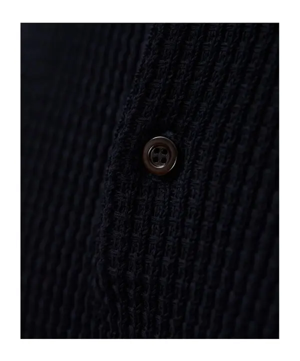 Norse Projects Waffle-knit Polo Shirt
