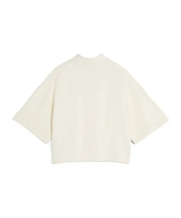 Maison Kitsuné Oversized Polo Shirt With Embroidered Logo