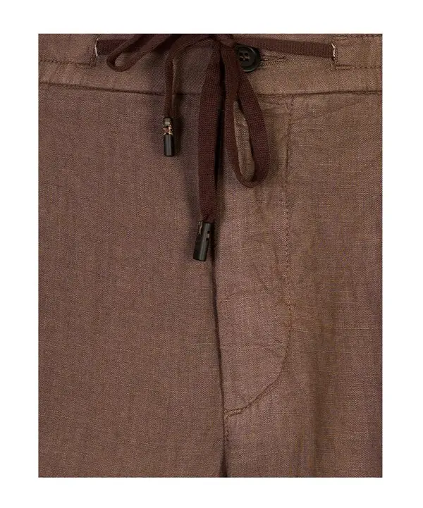 Peserico Tailored Trousers With Drawstring Waist