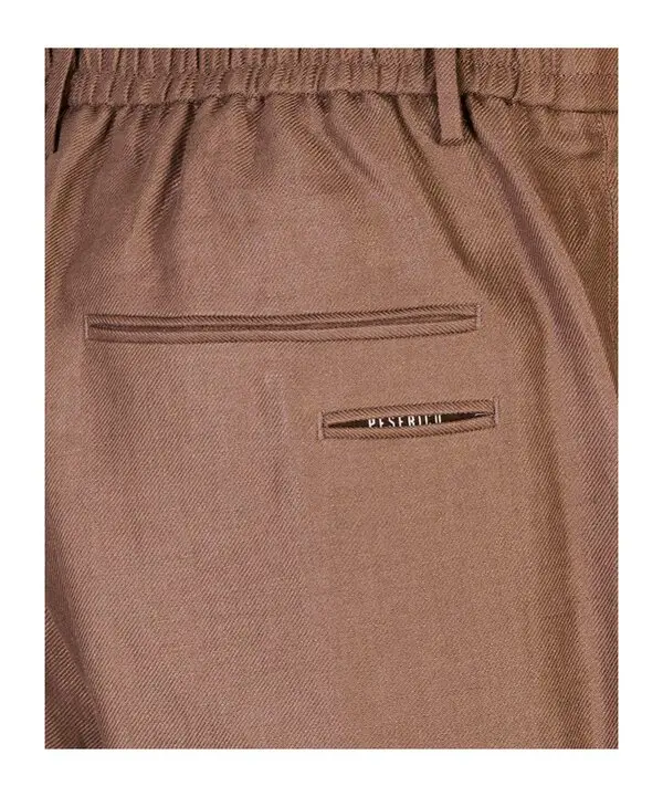Peserico Tailored Trousers With Drawstring Waist