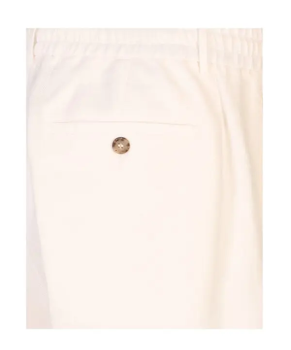 Peserico Drawstring Turned-up Shorts