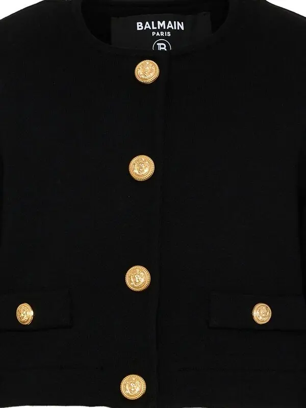 Balmain Buttoned Cotton Jacket