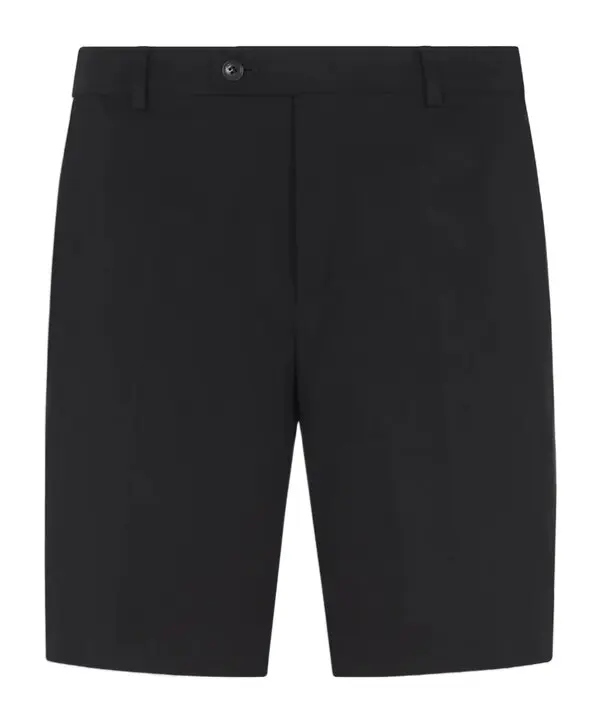Brioni Stretch Cotton Gabardine Journey Shorts - Midnight Blue