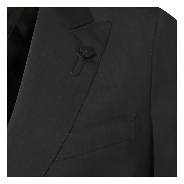 LARDINI Double-breasted Suit - Grey