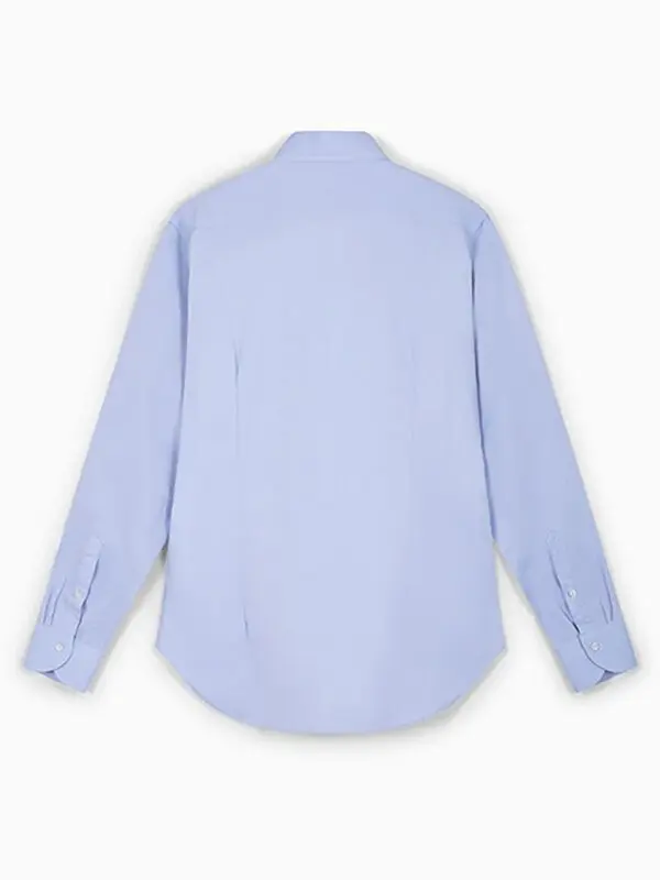 Canali Long-sleeved Shirt - Medium Blue