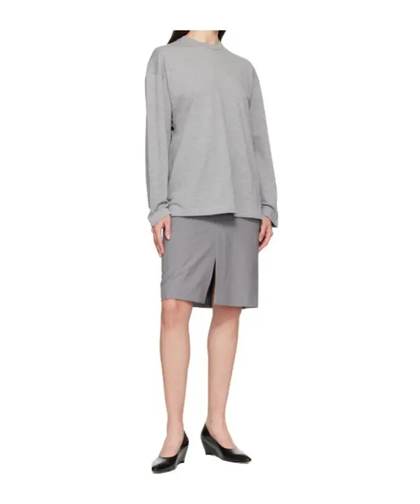 JIL SANDER Long Sleeve Crewneck T-shirt