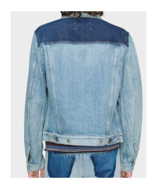 MAISON MARGIELA Patchwork Denim Trucker Jacket