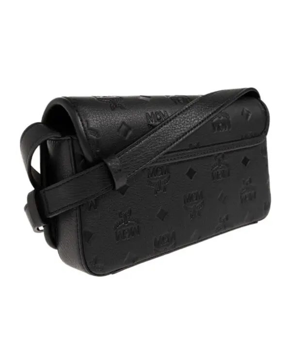 Mcm Flap Shoulder Bag With Monogram