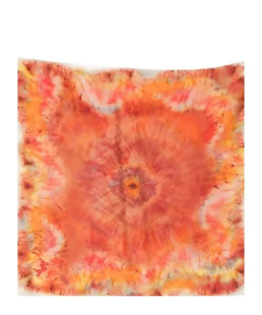 Zimmermann Printed Silk Scarf - Red