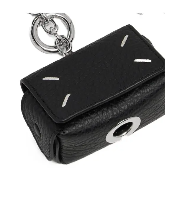 MAISON MARGIELA Four-stitch Leather Keyring