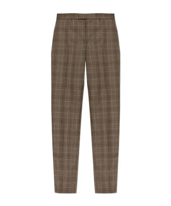 Alexander McQueen Casual Pants With Belt Loops - Brown