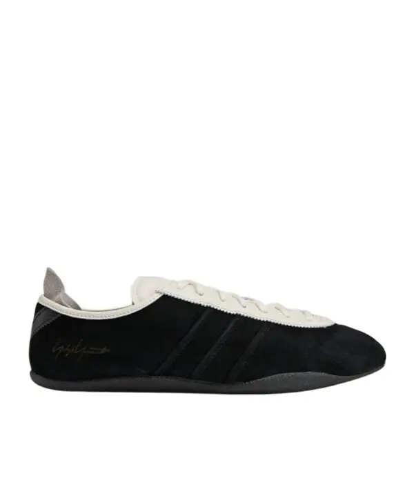 Y3 Tokyo Suede Lace-up Sneakers - Black/black/off-white