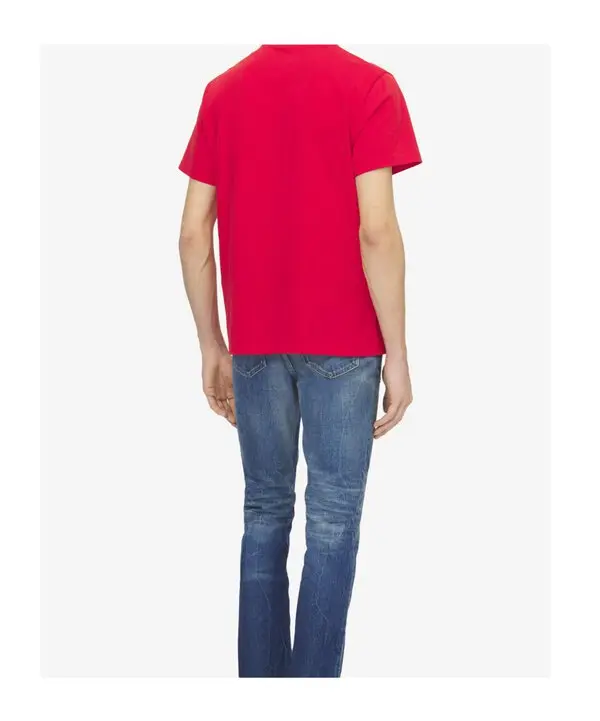 Alexander McQueen Graphic Printed T-shirt - Red
