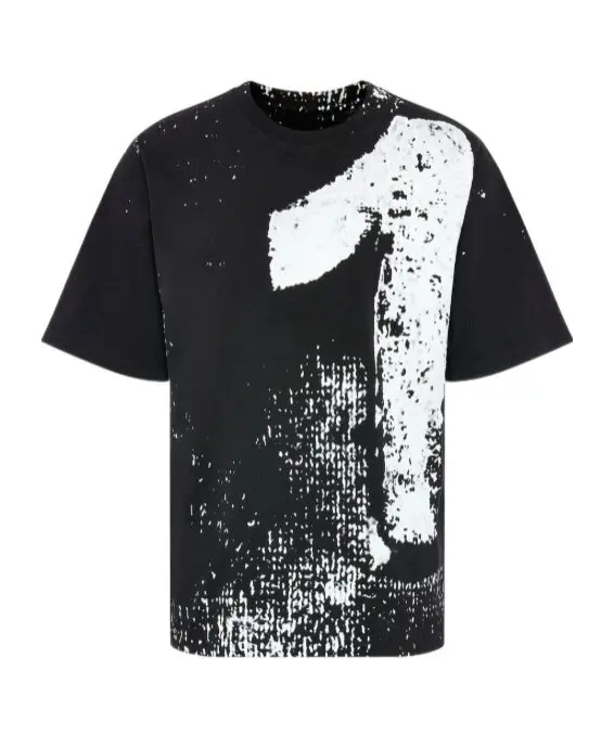 MAISON MARGIELA Oversized Graphic T-shirt - Black
