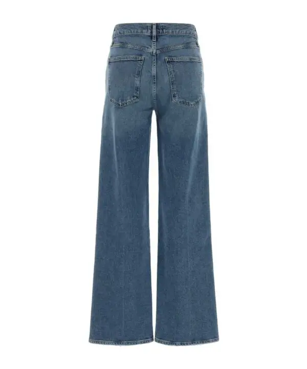 AGOLDE Harper High-rise Wide-leg Jeans - Blue