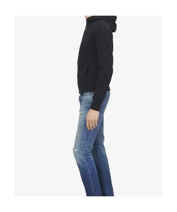 Alexander McQueen Zip Through Hooded Sweatshirt
