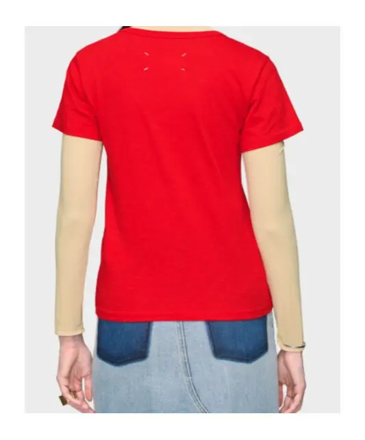 MAISON MARGIELA Cotton T-shirt With Bird Graphic