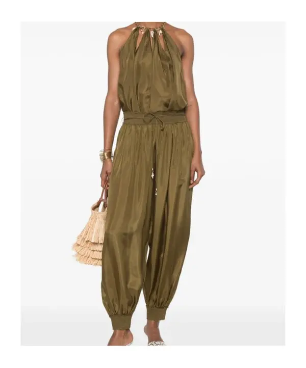 Zimmermann Mahon Embellished Halterneck Top - No