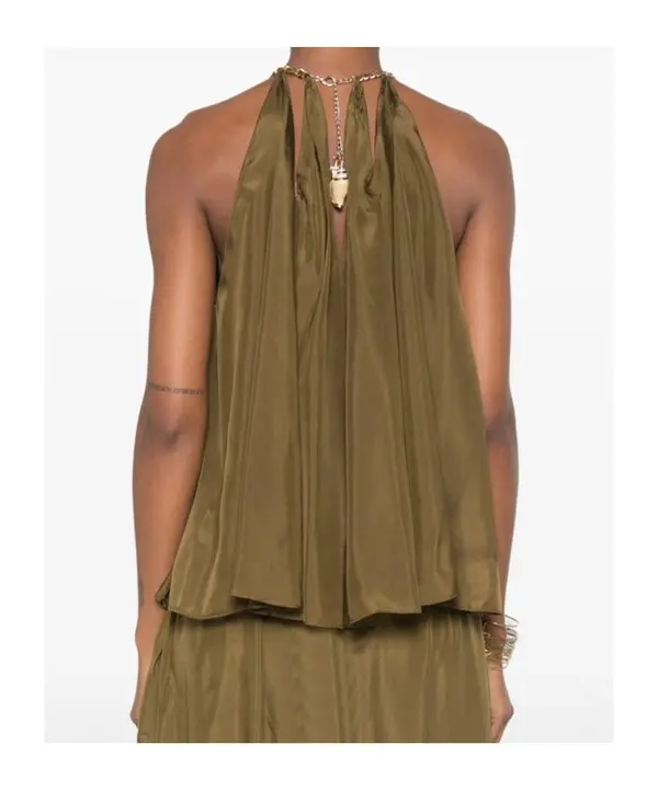 Zimmermann Mahon Embellished Halterneck Top - No