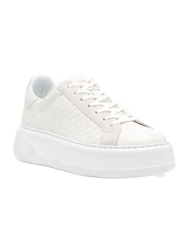 Woolrich Textured Lace-up Chunky Sole Sneakers
