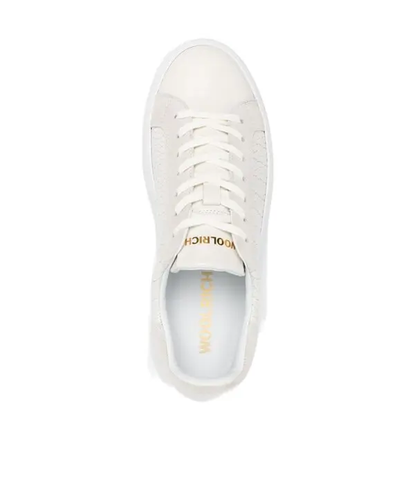Woolrich Textured Lace-up Chunky Sole Sneakers
