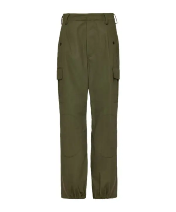 MAISON MARGIELA Cotton Cargo Trousers - Olive