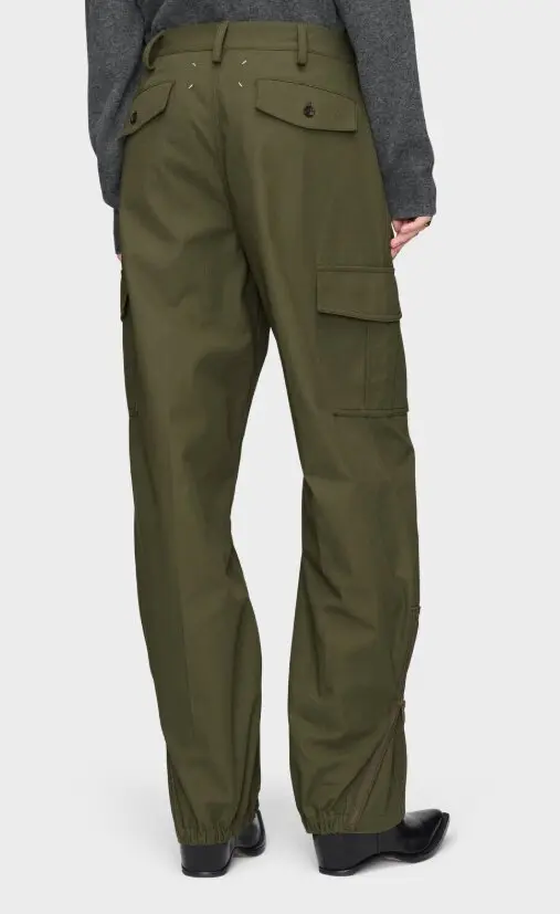 MAISON MARGIELA Cotton Cargo Trousers