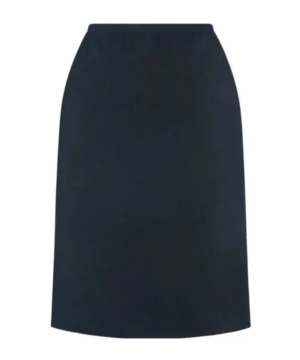 THE ROW Ivera Elasticated-waistband Midi Skirt - Black