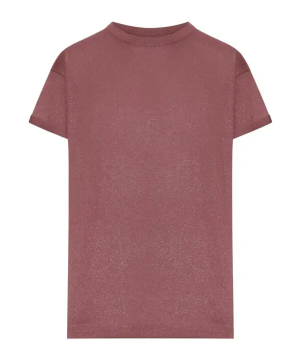 Brunello Cucinelli Short Sleeve Crewneck T-shirt - Brown