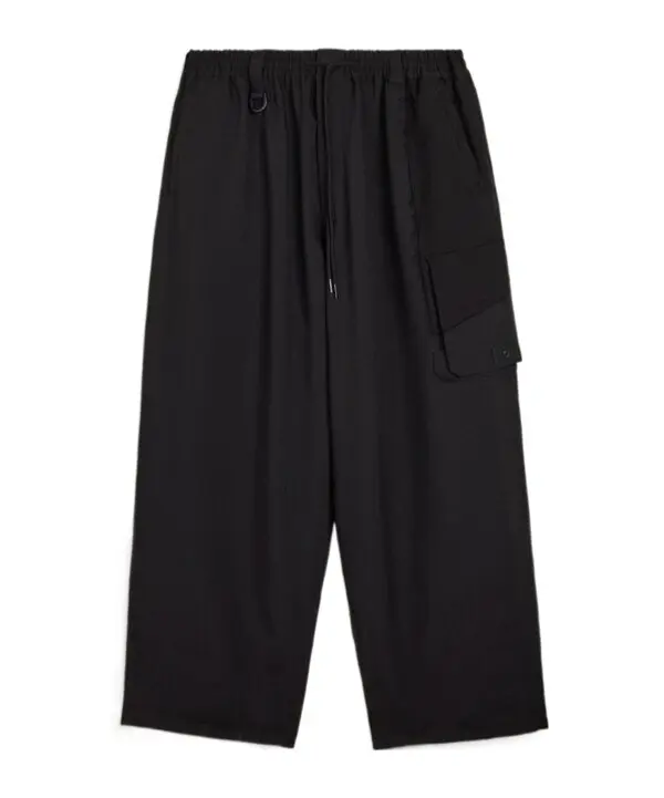 Y3 Sport Uniform Straight Pants - Black