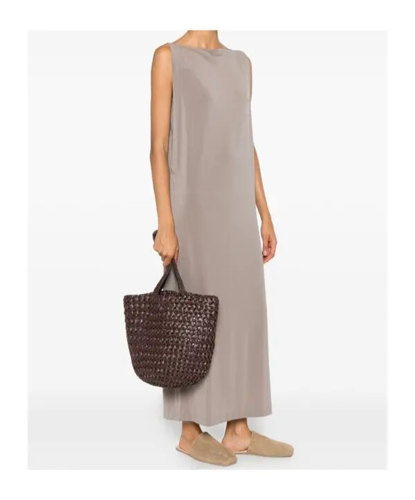 Issey Miyake Sleeveless Midi Dress
