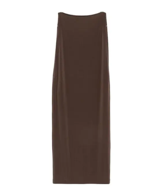 Issey Miyake Sleeveless Boat Neck Dress - Green