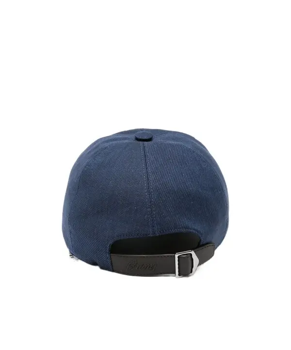 Brioni Embroidered Logo Baseball Cap