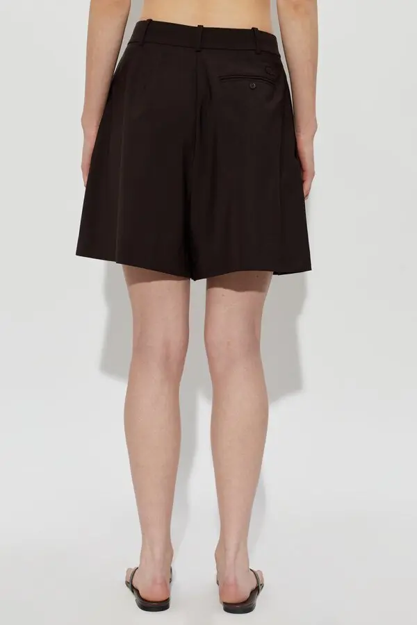 Lacoste Pleated Tailored Shorts