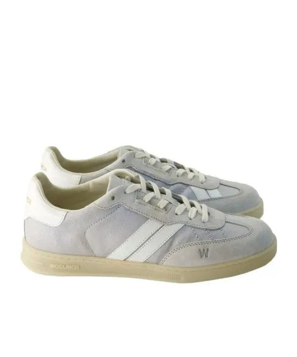 Woolrich Lace-up Round Toe Sneakers - Gray