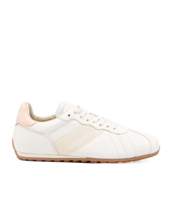 Woolrich Lace-up Round Toe Low-top Sneakers - White